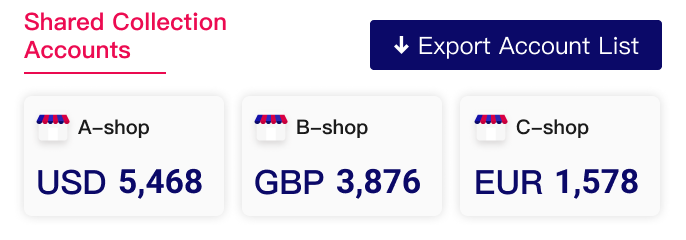 Note: Used to differentiate between your collection accounts